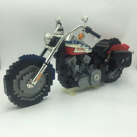 Toys | Mega Bloks Probuilder Harley Davidson Softail Motorcycle Kit ...